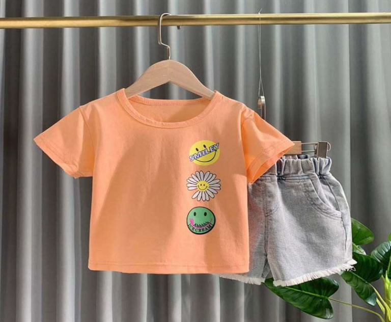 0-4 years attractive Summer Dress Cotton Shirt and Jeans Nikkar For ...